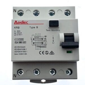 RCD Type B, RCCB, 63 Amp, 3 Phase - Car Audio Apple Carplay & Android ...